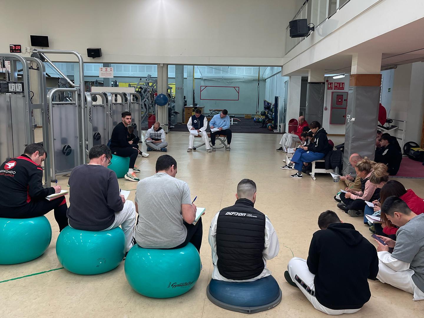 Fran Martin y Francesc Martin padre e hijo profesores en el Curso nivel ...